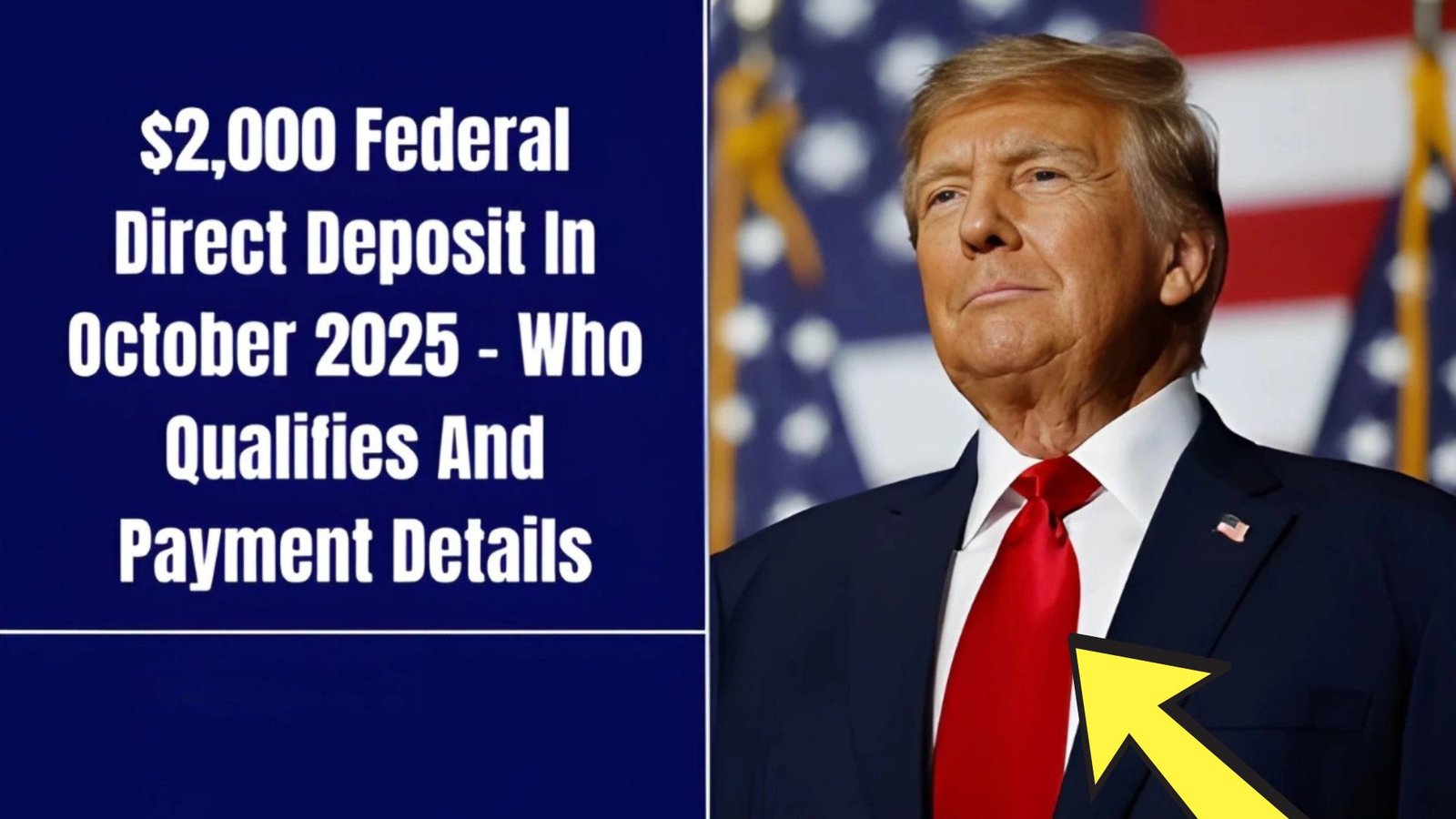 $2000 Federal Direct Deposit for U.S. Citizens in November 2025 – Check ...