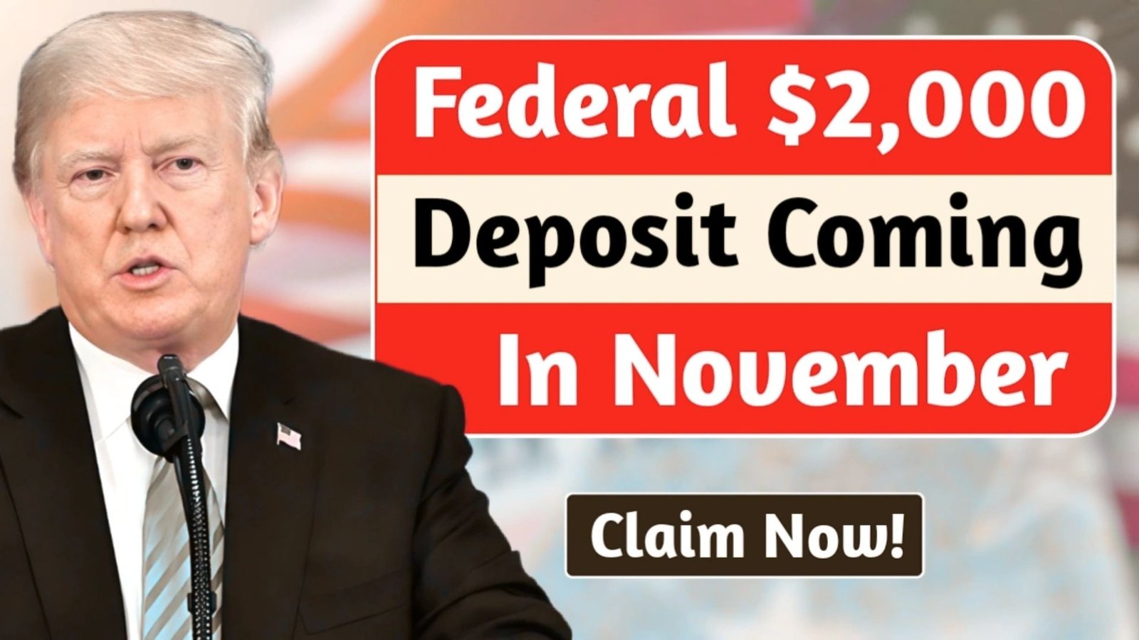 Federal $2,000 Deposit Coming in November 2025: Complete Guide for All ...